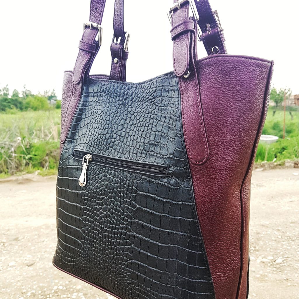 Geanta de dama de umar mare din piele naturala | Alesa.ro